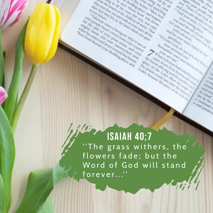 Modèle Bible verse poster | PosterMyWall