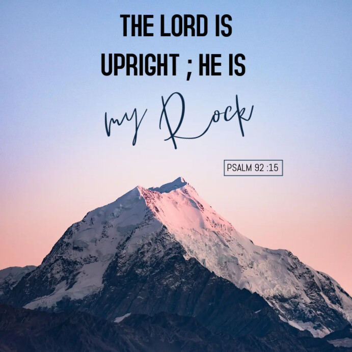 BIBLE VERSE POSTER Template | PosterMyWall