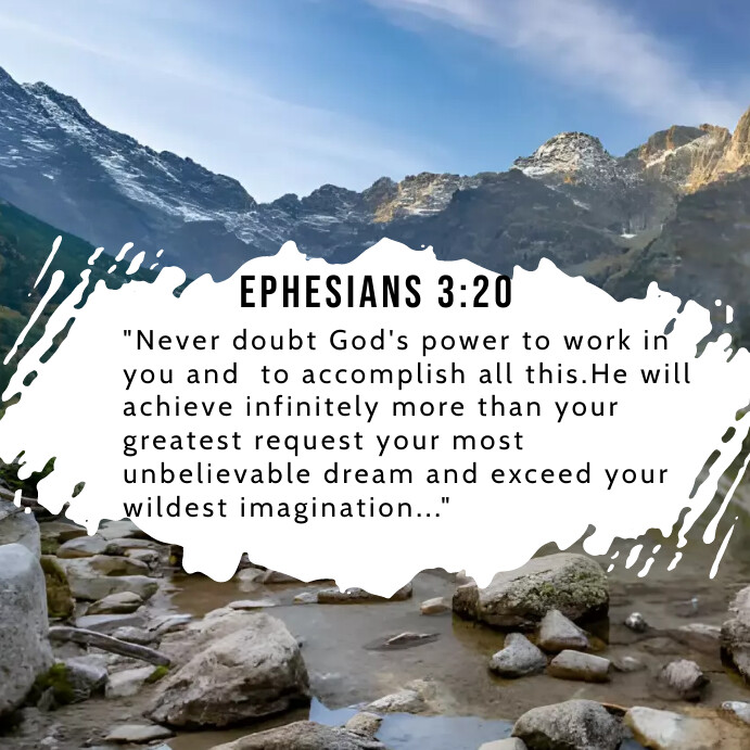 Bible verse poster Template | PosterMyWall