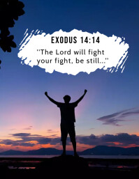 Bible verse poster Template | PosterMyWall