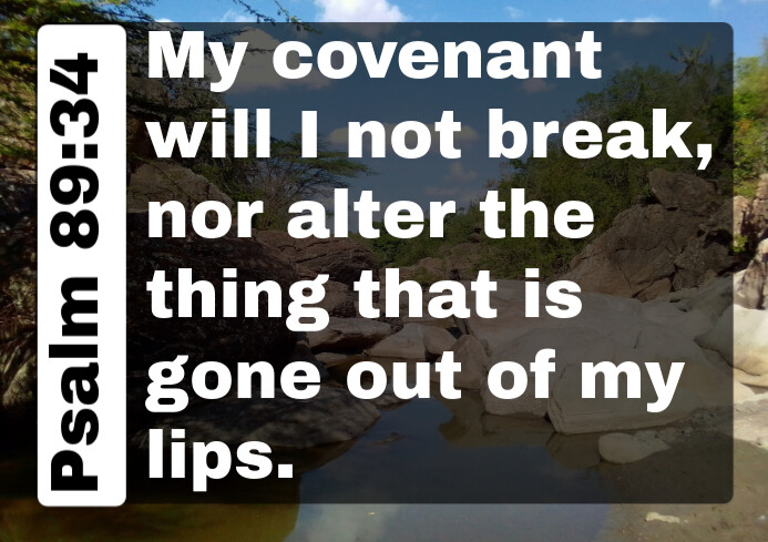 Copy of Bible Verse Psalm 89:34 | PosterMyWall