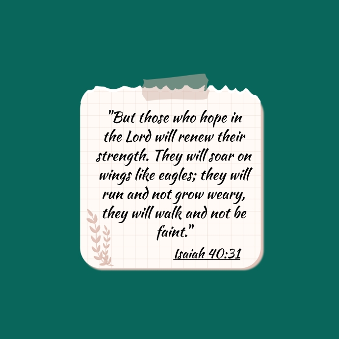 BIBLE VERSE TEMPLATE | PosterMyWall