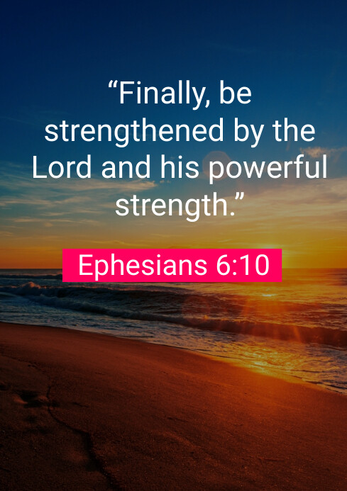 Modèle Bible Verse Template | PosterMyWall