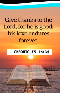 bible verse poster template | PosterMyWall
