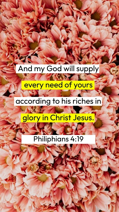 BIBLE VERSE TEMPLATE | PosterMyWall