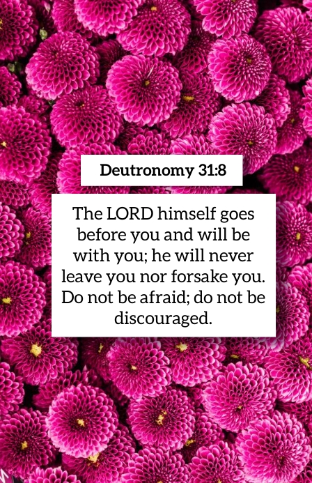 BIBLE VERSE TEMPLATE FLYER | PosterMyWall