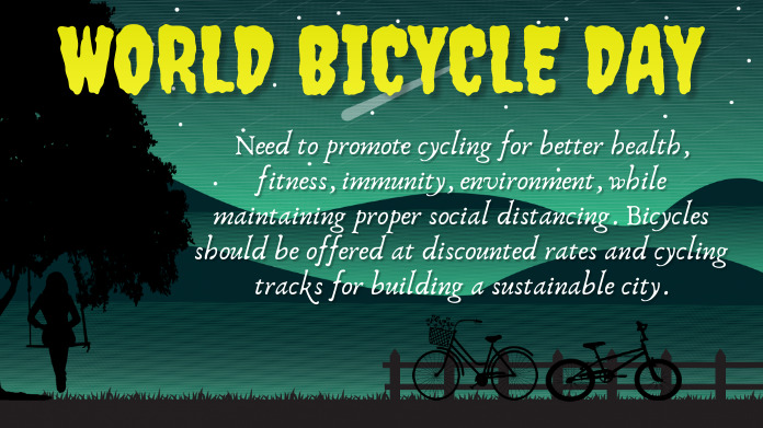 Bicycle Day Template | PosterMyWall