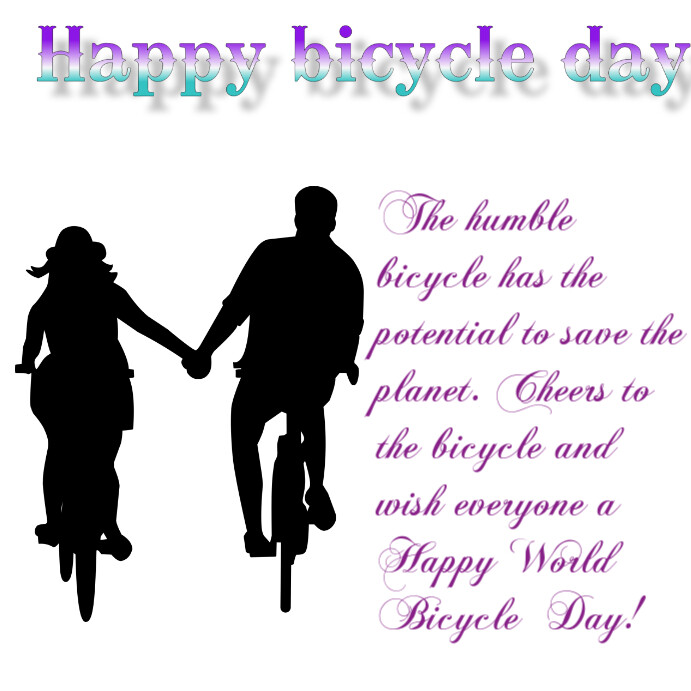 Bicycle Day Template | PosterMyWall