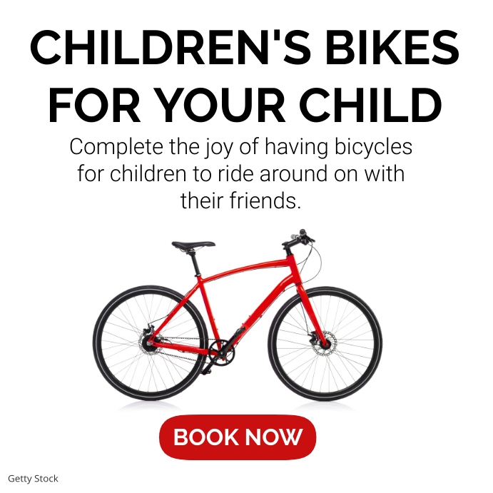 Plantilla de Bicycle Instagram Post Ad | PosterMyWall