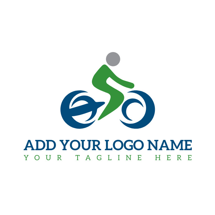 Bicycle Logo/transport/cycle Race/symbol/vect Template | PosterMyWall