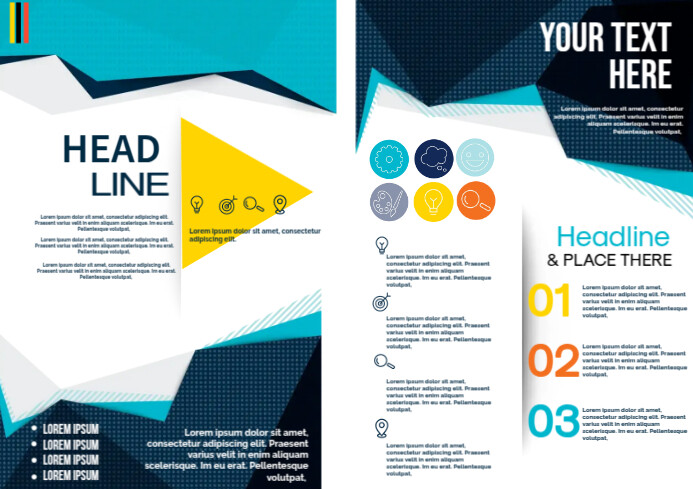 Bifold Business Magazine Template | PosterMyWall