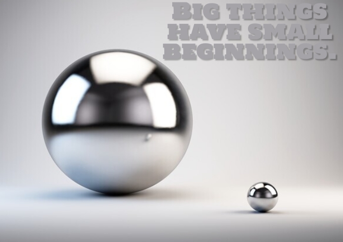 BIG AND SMALL QUOTE TEMPLATE | PosterMyWall