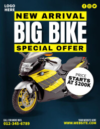 Motorcycle Ads Template | PosterMyWall