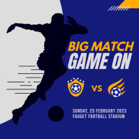 Football Match Template | PosterMyWall