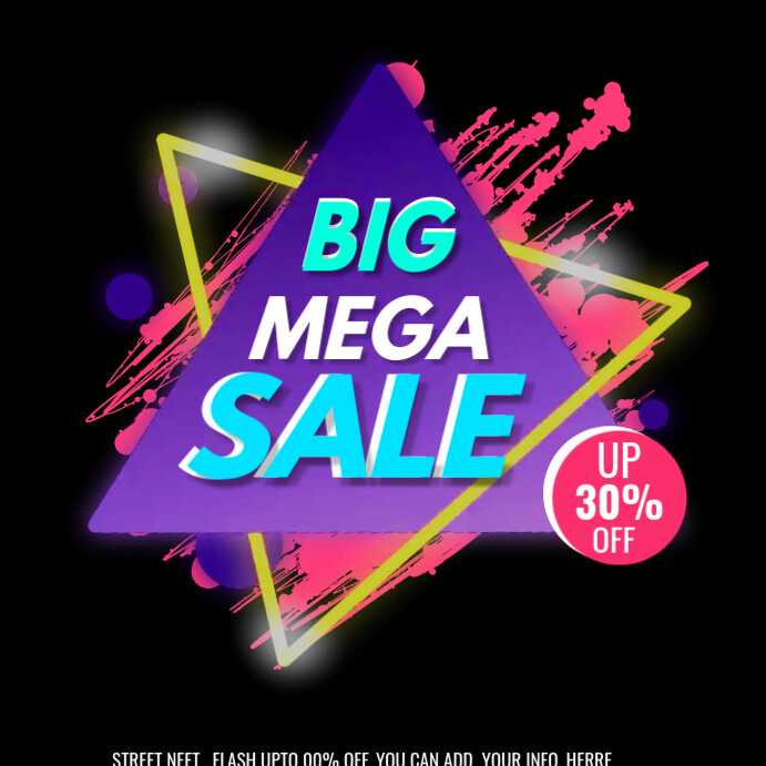 big mega sale Template | PosterMyWall