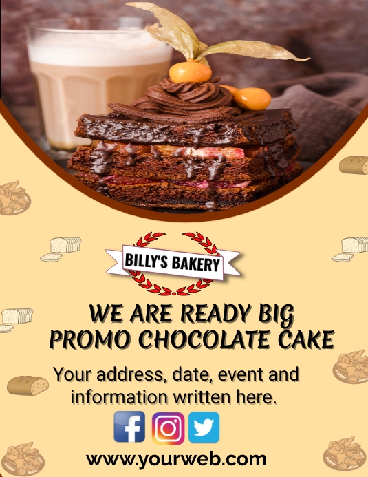 Copy of Big promo chocolate design flyer | PosterMyWall