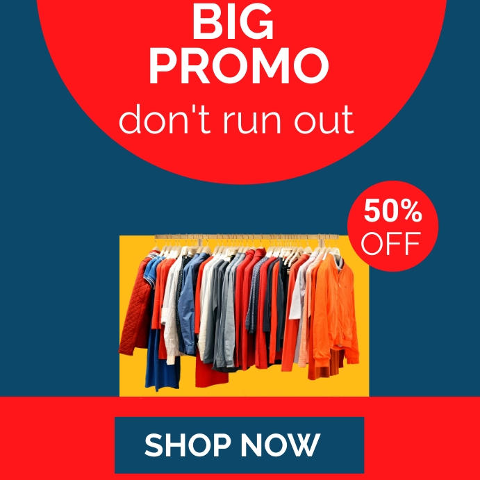 Big promo template | PosterMyWall