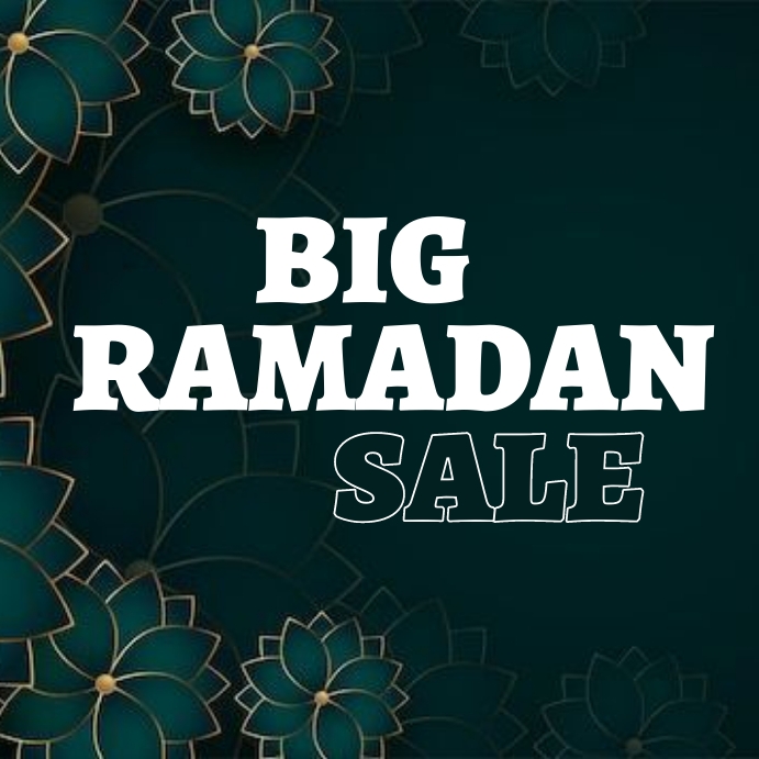 BIG RAMADAN SALE. Template | PosterMyWall