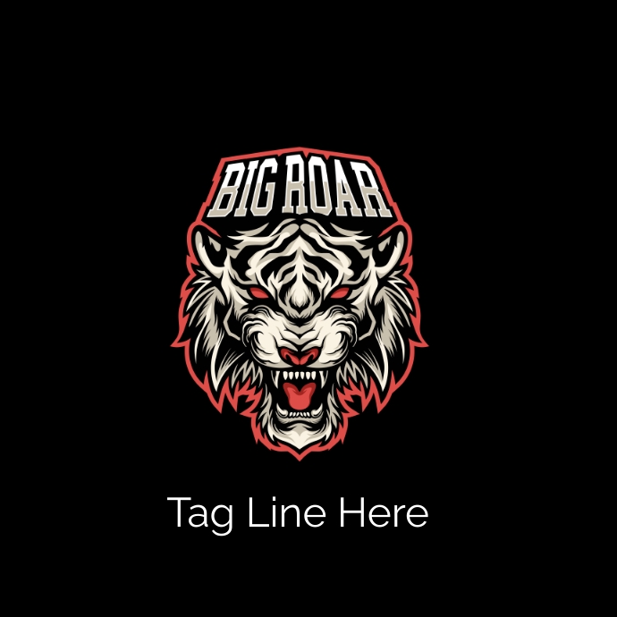 BIG ROAR LOGO DESIGN Template | PosterMyWall