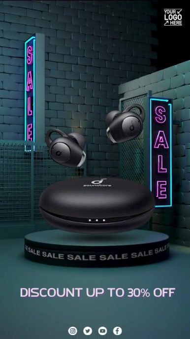 BIG SALE 3D VIDEO INSTAGRAM PROMO Template | PosterMyWall