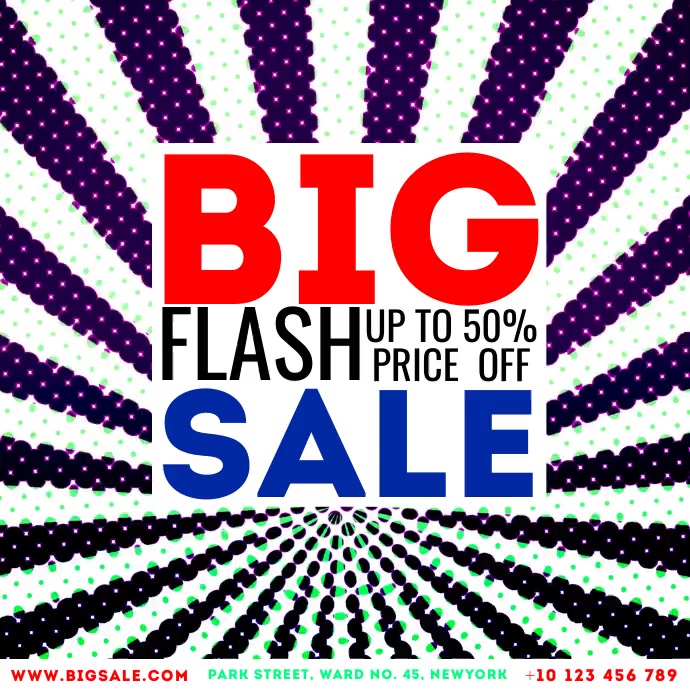 big sale ad template | PosterMyWall