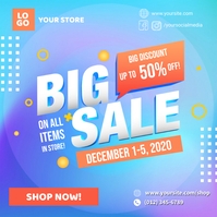 Big Sale Social Media Ad Template | PosterMyWall
