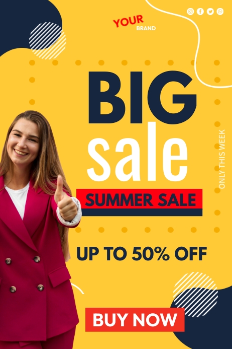 Big Sale ads Template | PosterMyWall