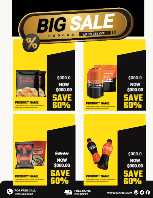Copy of Big Sale Ads | PosterMyWall
