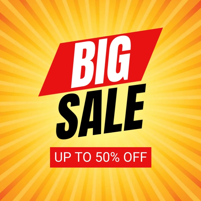Big sale Template | PosterMyWall