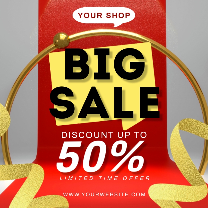 Big Sale Template | PosterMyWall