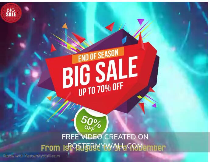 big sale Template | PosterMyWall