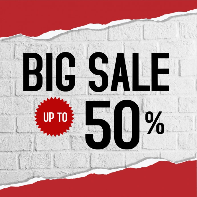 Big Sale Template | PosterMyWall