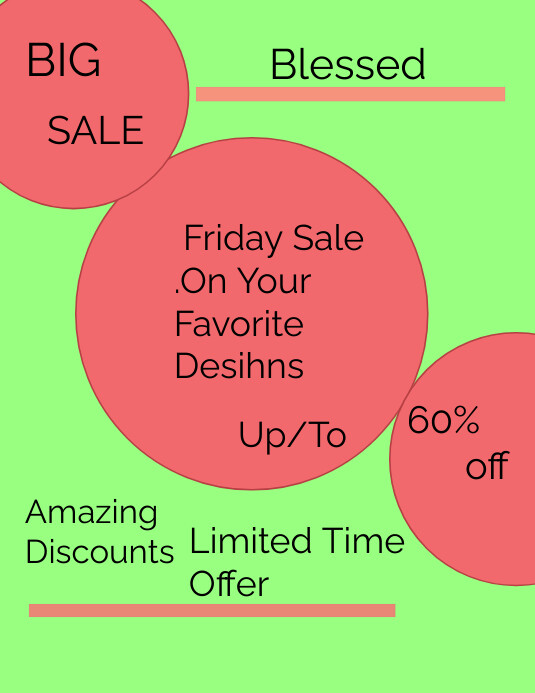 BiG sale flyer ad Template | PosterMyWall