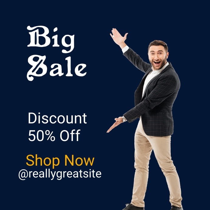 Big Sale Instagram Post Template | PosterMyWall