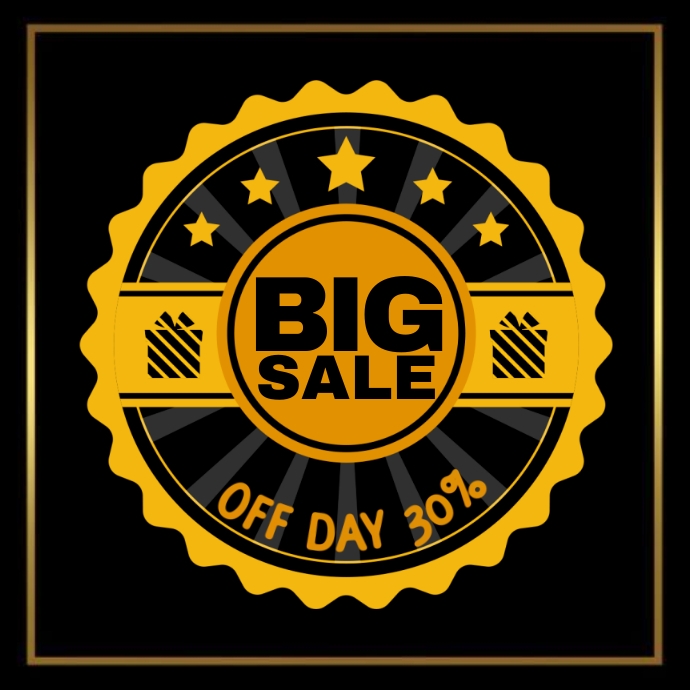 Big Sale Logo Template | PosterMyWall