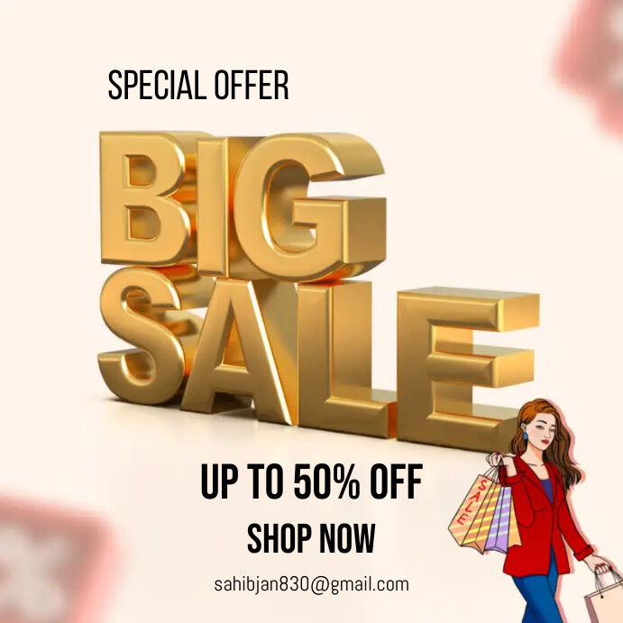 Big Sale offer Template | PosterMyWall