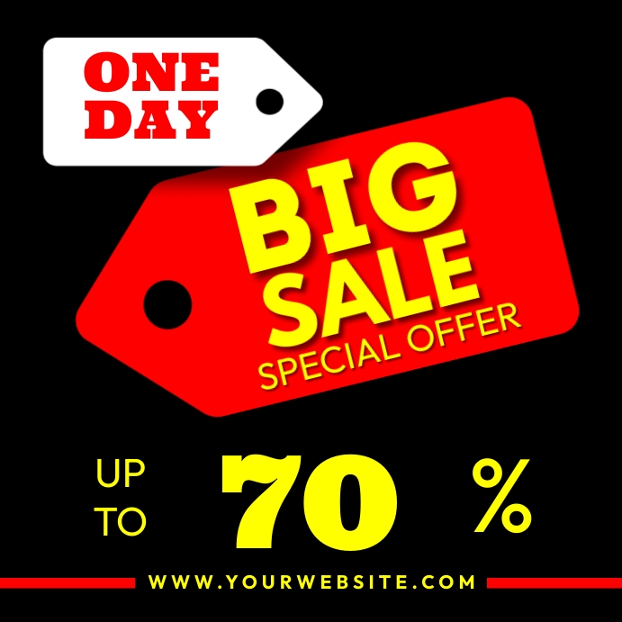 Big Sale Poster Template | PosterMyWall