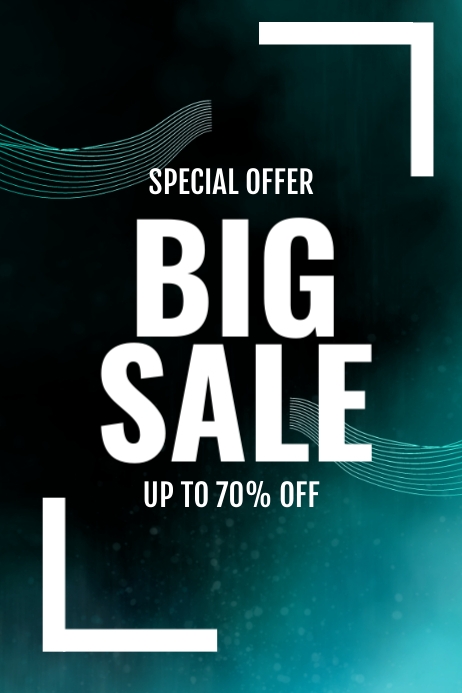Big Sale Poster Template | PosterMyWall