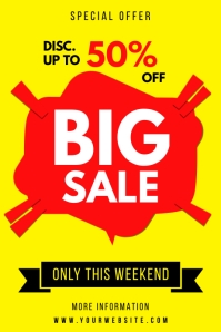 Big Sale Poster Template | PosterMyWall