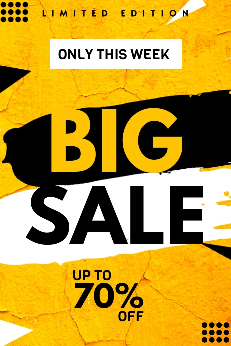 Big Sale Poster Template | PosterMyWall