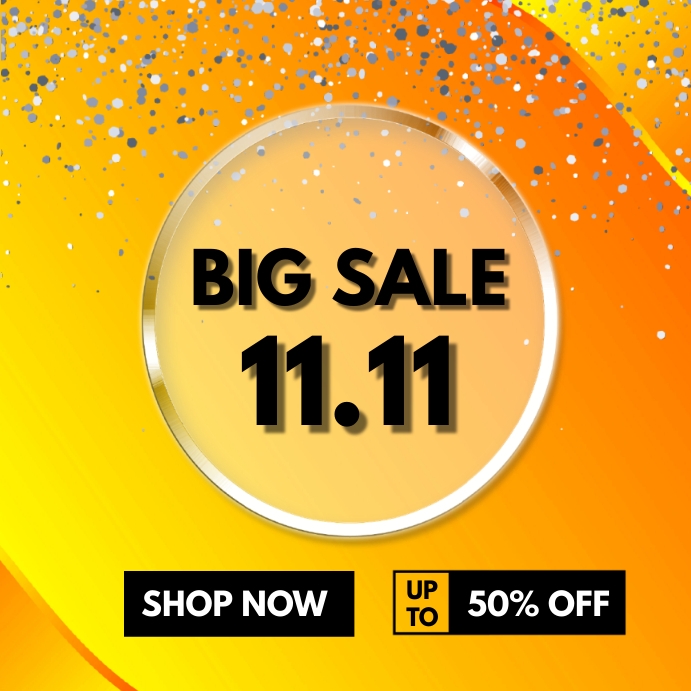 BIG SALE RETAIL TEMPLATE | PosterMyWall