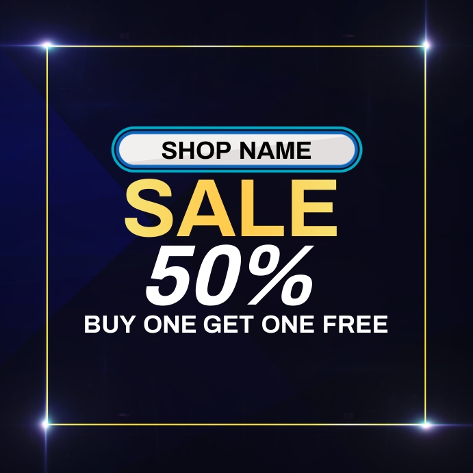 Big Sale Shop Template | PosterMyWall