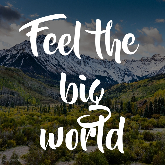 Big world Template | PosterMyWall