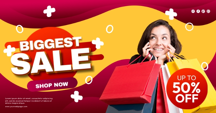 Biggest Sale Ads Template | PosterMyWall