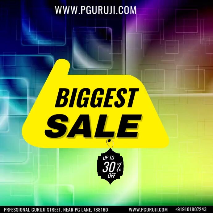 biggest sale Template | PosterMyWall