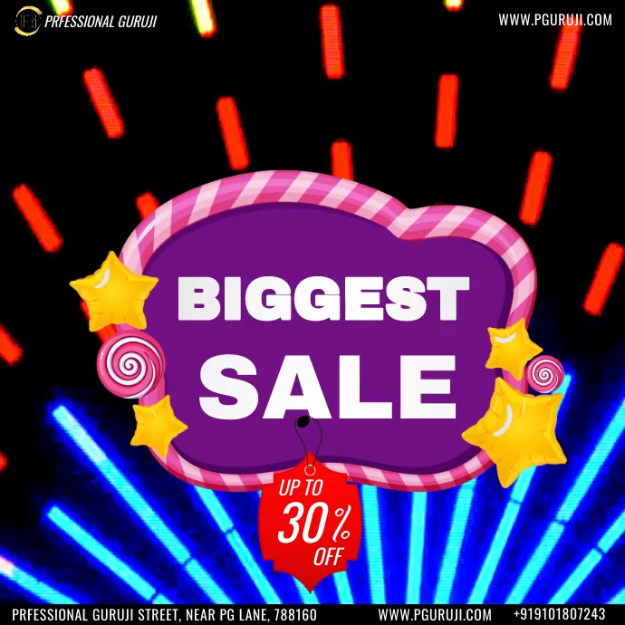 biggest sale Template | PosterMyWall