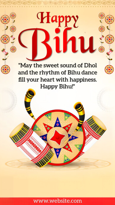 Bihu Celebration Flyer Template | PosterMyWall