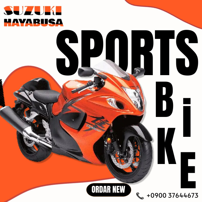 Bike Template | PosterMyWall