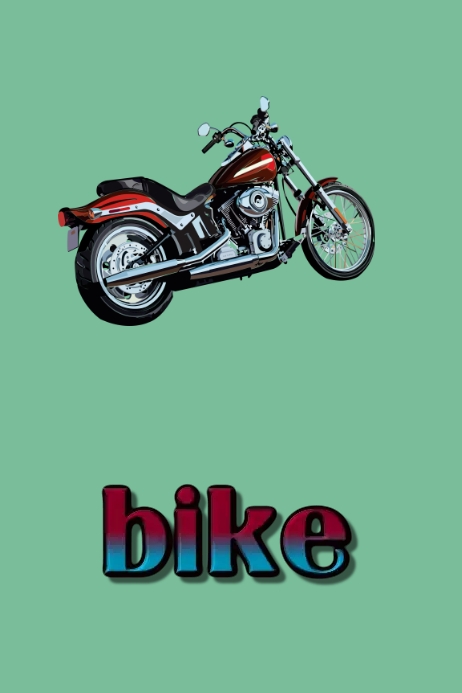 bike Template | PosterMyWall