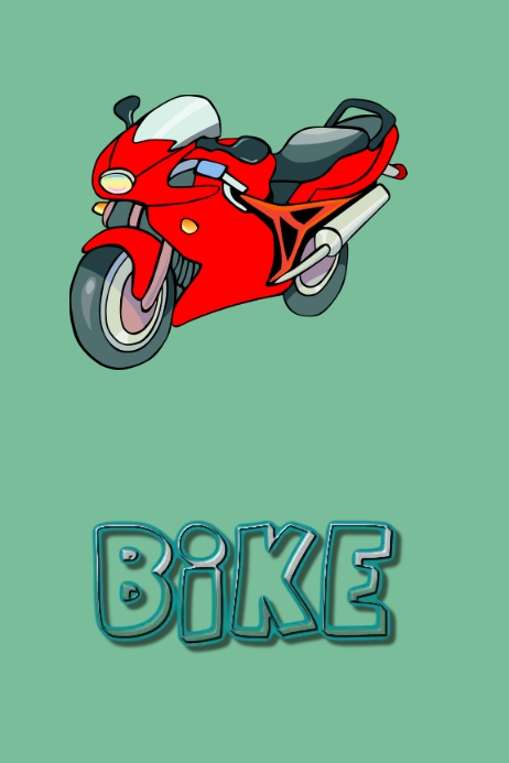 bike Template | PosterMyWall